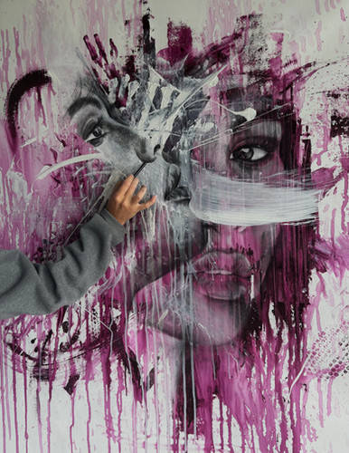 Duel Currents - Original Canvas | Jamie Torpey