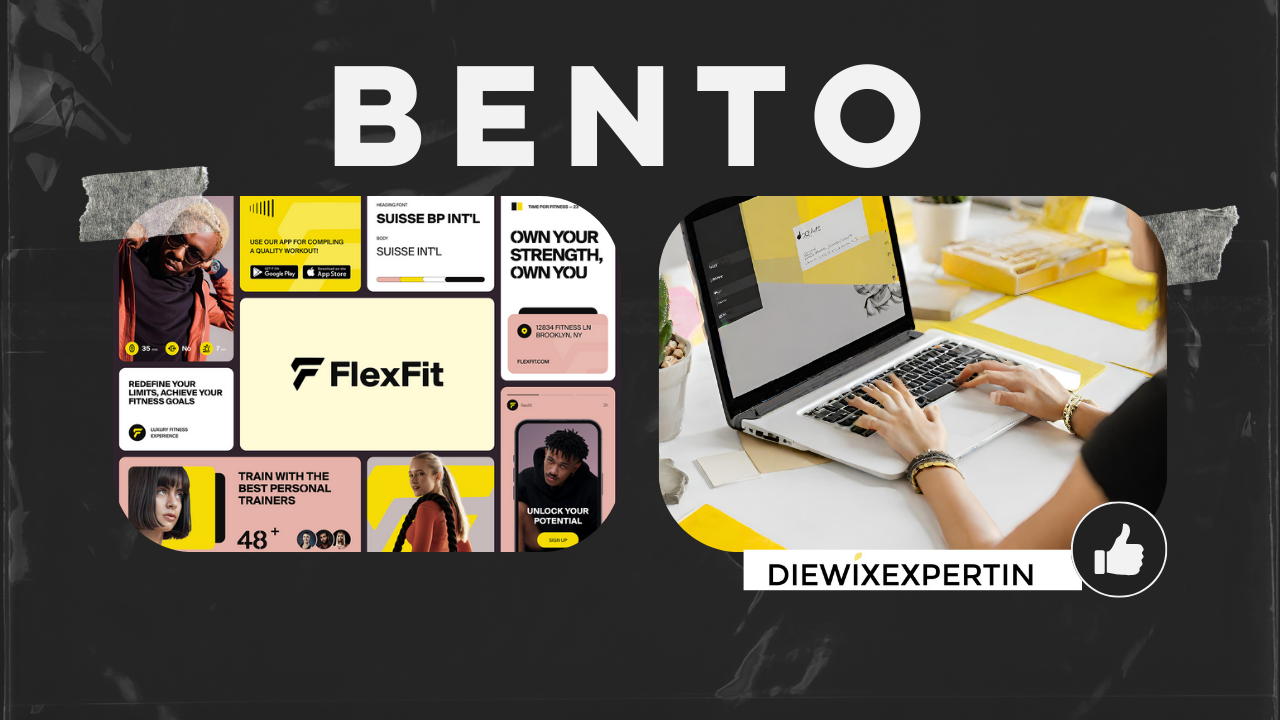 Design Trend 2024 - Bento Box Layout