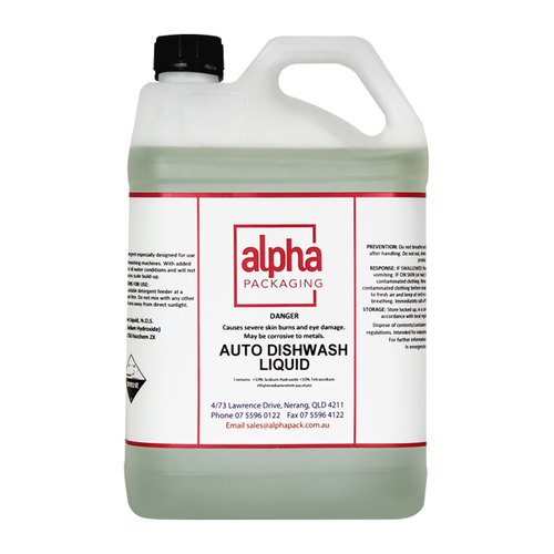 AUTO DISHWASH LIQUID | Alpha Packaging GC