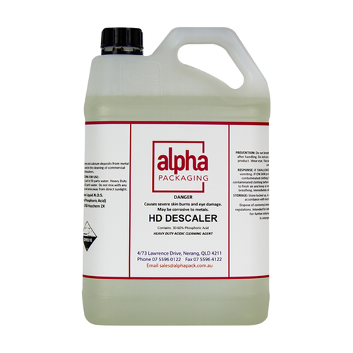 HD DESCALER | Alpha Packaging GC HD DESCALER