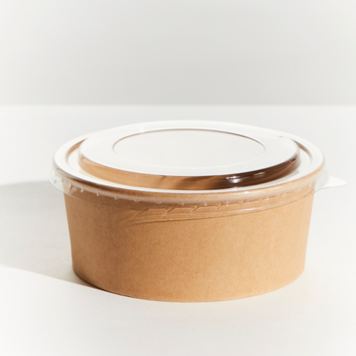 PP LID FOR BROWN SUPA BOWL | Alpha Packaging GC