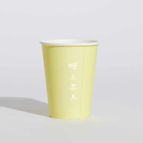 12oz PASTEL COFFEE CUP | Alpha Packaging GC