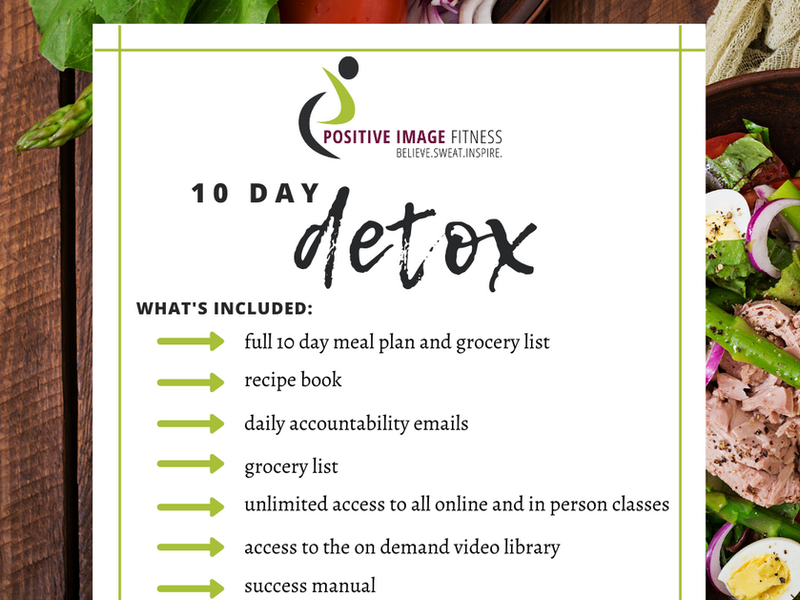 10 Day Detox Program | PositiveImageFitness