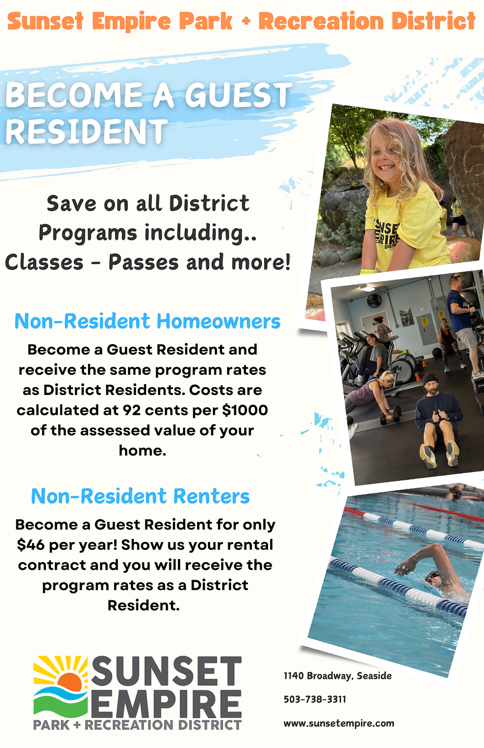 Park and Rec/Sunset Empire Park and Recreation/Seaside, Oregon