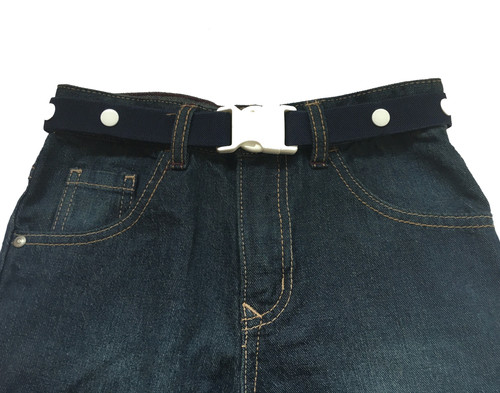 Maxi Belts - White Buckle | Kids Belt Club