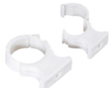 PP WHITE PLASTIC CLIP ( SNAP STYLE ) 15MM/22MM/28MM (DNA) | Hardware Online