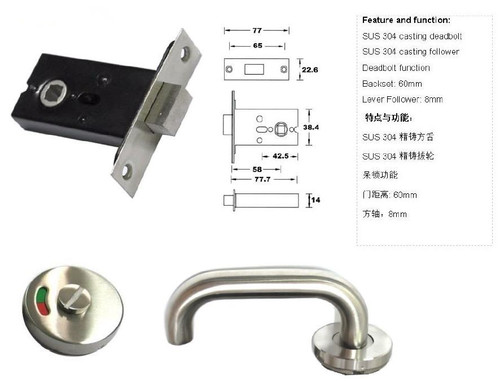 Handicap Door Handle Set | Hardware Online