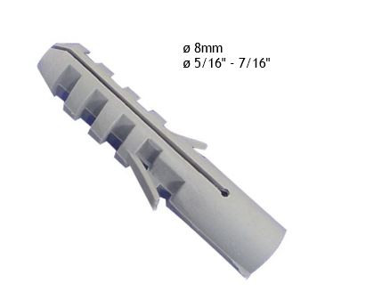PVC WALL PLUG (FISHER) | Hardware Online