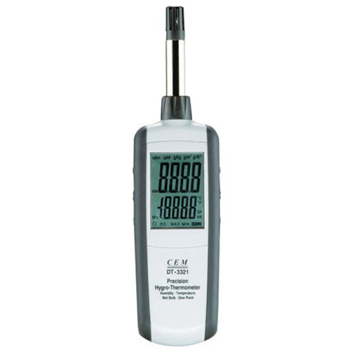 CEM DT-3321 Hygro-Thermometer,Dew Point,Wet Bulb,Dry Bulb | Hardware Online