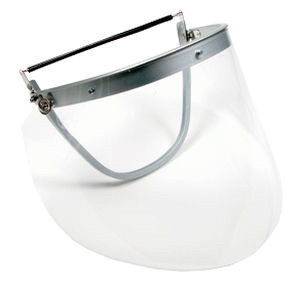 SAFETY FACE SHIELD W/ALUM BRACKET (F/HELMET) | Hardware Online