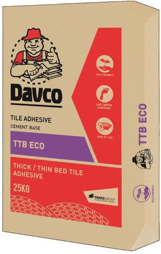 TILE ADHESIVE-DAVCO TTB ECO (MOQ 10 PACKS) | Hardware Online