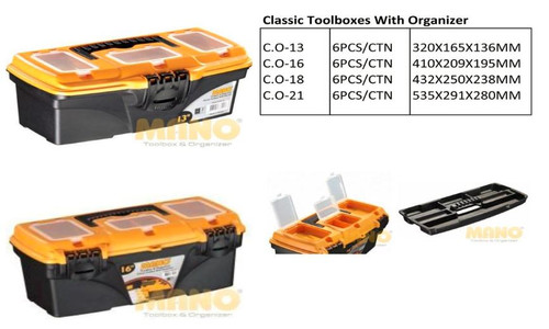 Classic Toolboxes with Organizer | Hardware Online