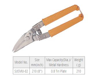 Stainless All Purpose Snips (MCC) | Hardware Online