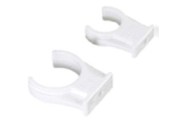 PP WHITE PLASTIC CLIP ( OPEN STYLE ) 15MM/22MM (DNA) | Hardware Online