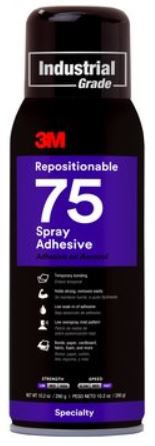 REPOSITIONABLE 75 SPRAY ADHESIVE - 3M | Hardware Online