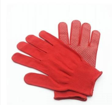 Red Polka Dotted Hand Glove | Hardware Online