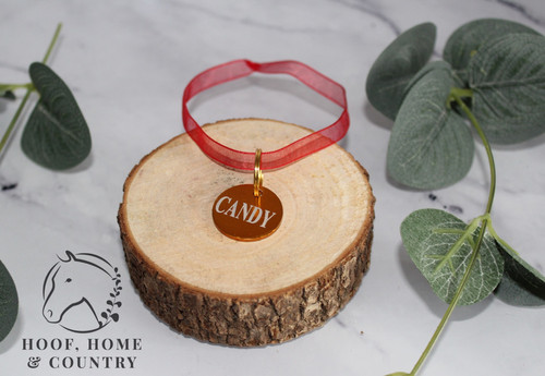 Engraved Tag for 'Mini Me' Models | Hoof, Home & Country