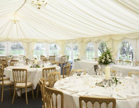 Additions Marquee Lining | Products | Bespoke Marquees | Tectonics UK