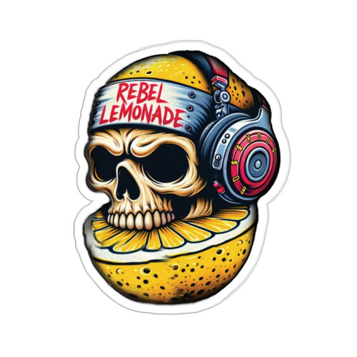 Lemon Head Sticker | Rebel Lemonade