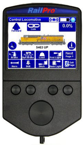 Wireless Handheld Controller with Color Touchscreen | Reale Railroad Shop