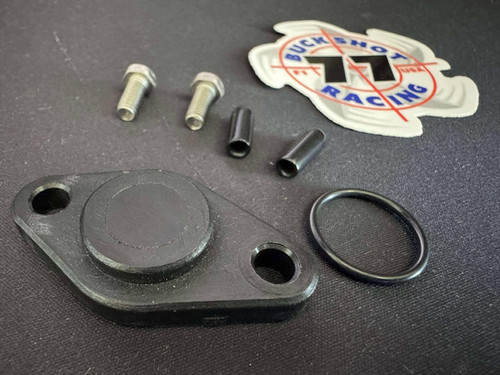 Oil Injection Block Off Plate Kit, Mercury 3.0 Liter | Buckshot Racing #77