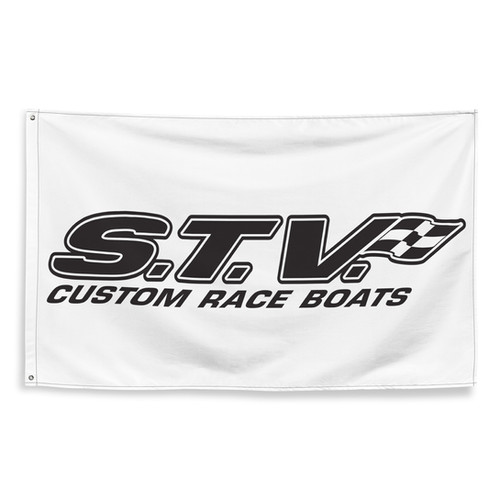 STV Custom Race Boats Flag | Buckshot Racing #77