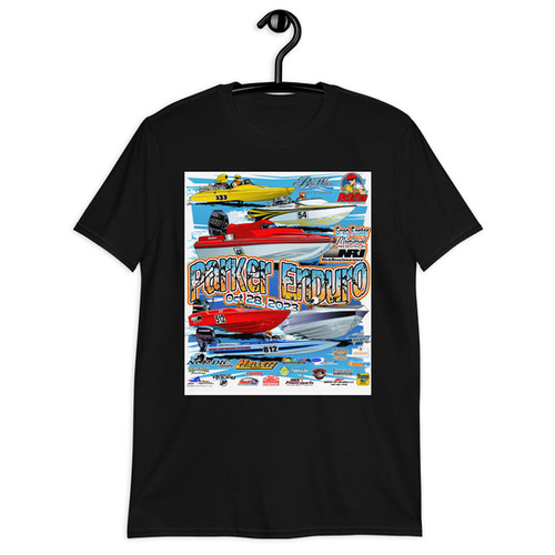 Parker Enduro Boat Race T-Shirt | Buckshot Racing #77