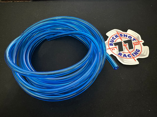 Blue Fuel Oil Bleed Line Tube, 10 Foot | Buckshot Racing #77