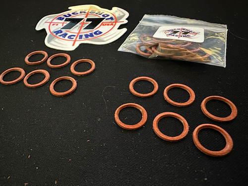 12 WH Jet Holder Plug Gaskets | Buckshot Racing #77