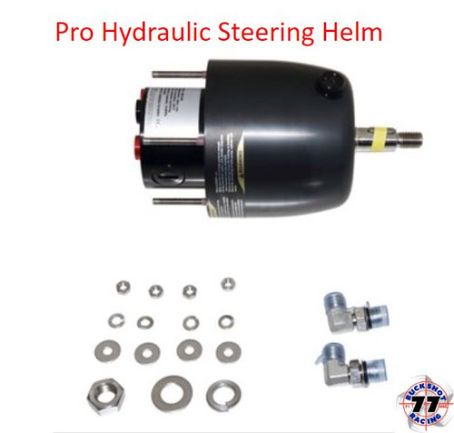 Pro Hydraulic Steering Helm for 350HP & 700HP Cylinders | Buckshot ...