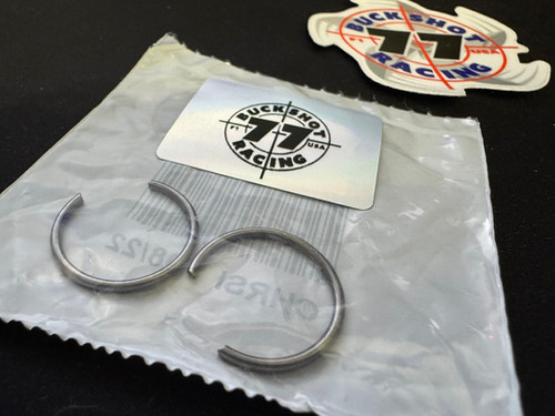 Wrist Pin Clips, Mercury Piston CirClips | Buckshot Racing #77