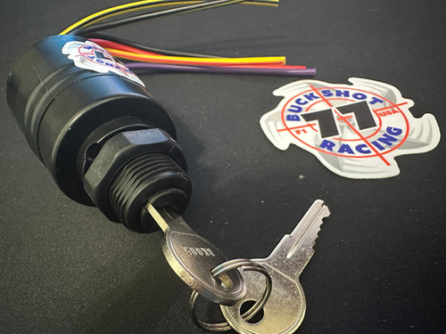 Ignition Key Switch, Mercury 17009 | Buckshot Racing #77