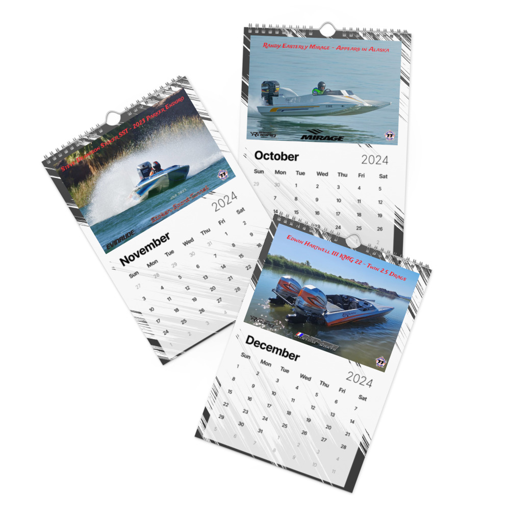 Hot Boats 2024 Calendar