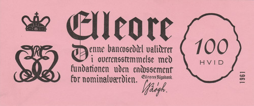 Elleore 1961 100 Hvid | Curious Banknotes