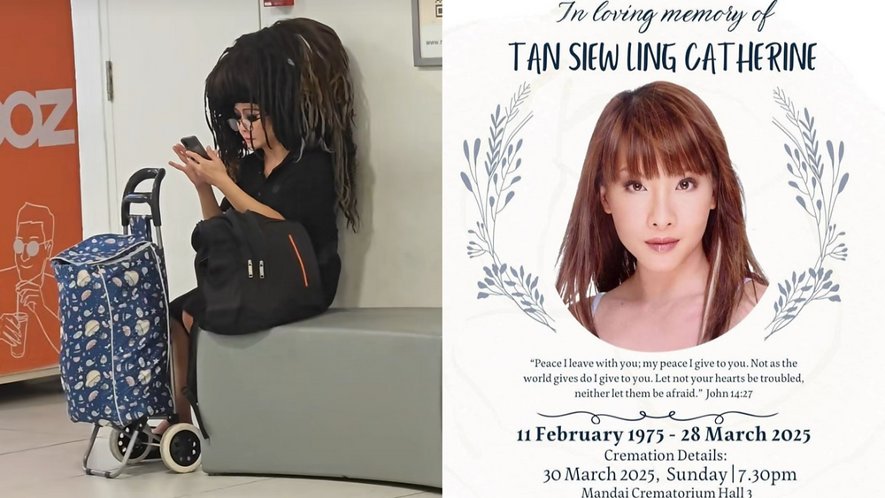 RIP Big Hair Lady, Catherine Tan Siew Ling 🕊️