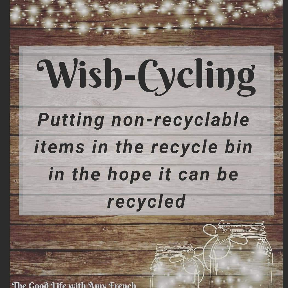 Are You Wish-Cycling? (or Recycling?)