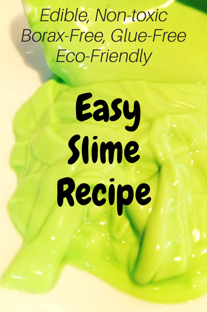 How to Make Eco-Friendly Slime