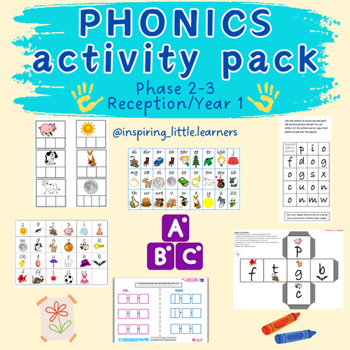 Phonics pack (Rec ph2-3) | School as a Cucumber