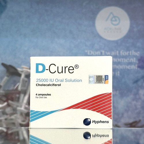 D-Cure 25000 IU Oral Solution 1ml x4 | AOKLINIK Penang