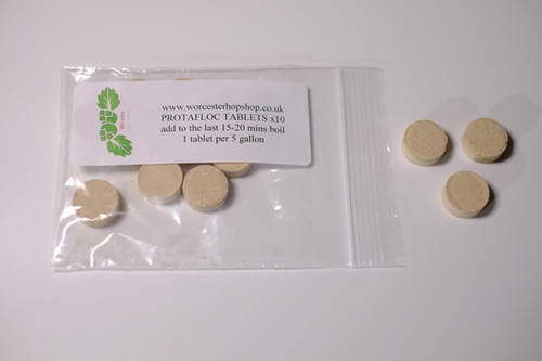 Protafloc Tablets x10 (irish moss) | Worcester Hop Shop