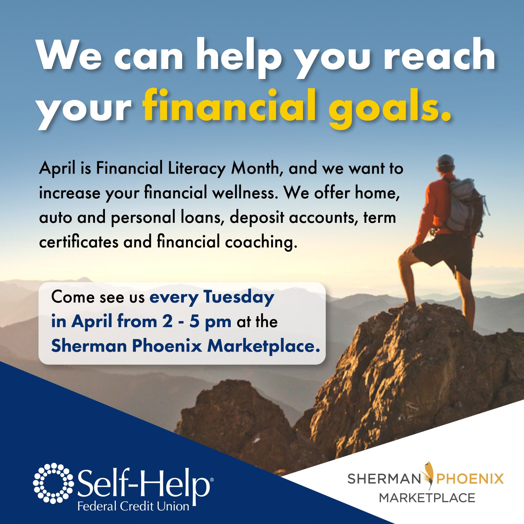 Financial Literacy Support | Sherman Phoenix Marketplace