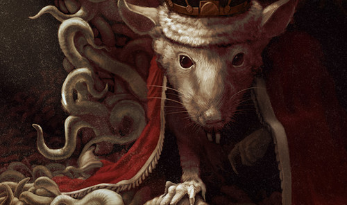 Rat King - Playmat | Brett Bullion Art