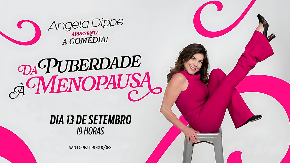 Angela Dippe fala das diversas fases de uma mulher em “Da Puberdade à ...