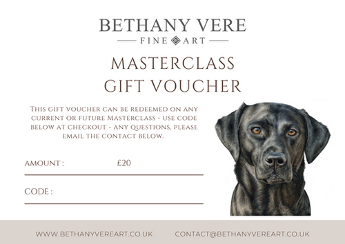 £20 Masterclass Gift Voucher | bethanyvere
