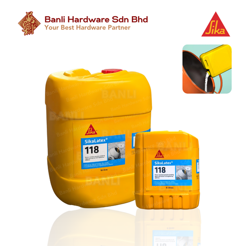SikaLatex® -118 | Water-resistant Bonding Agent Additive (4L & 18L ...