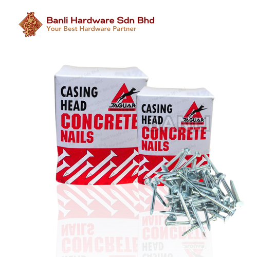 Jaguar Casing Head Concrete Nails (500g) | Banli Hardware
