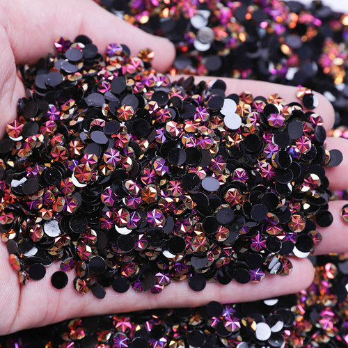 Summer Sunset AB Jelly Flower Rhinestones | ES Vinyl & Craft Ltd