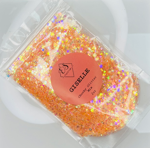 Giselle - Holographic Chunky Glitter Mix | ES Vinyl & Craft Ltd