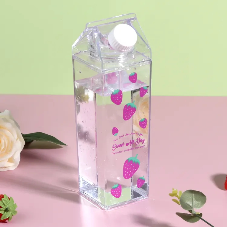 Plastic Milk Carton 500ml or 1000ml | ES Vinyl & Craft Ltd