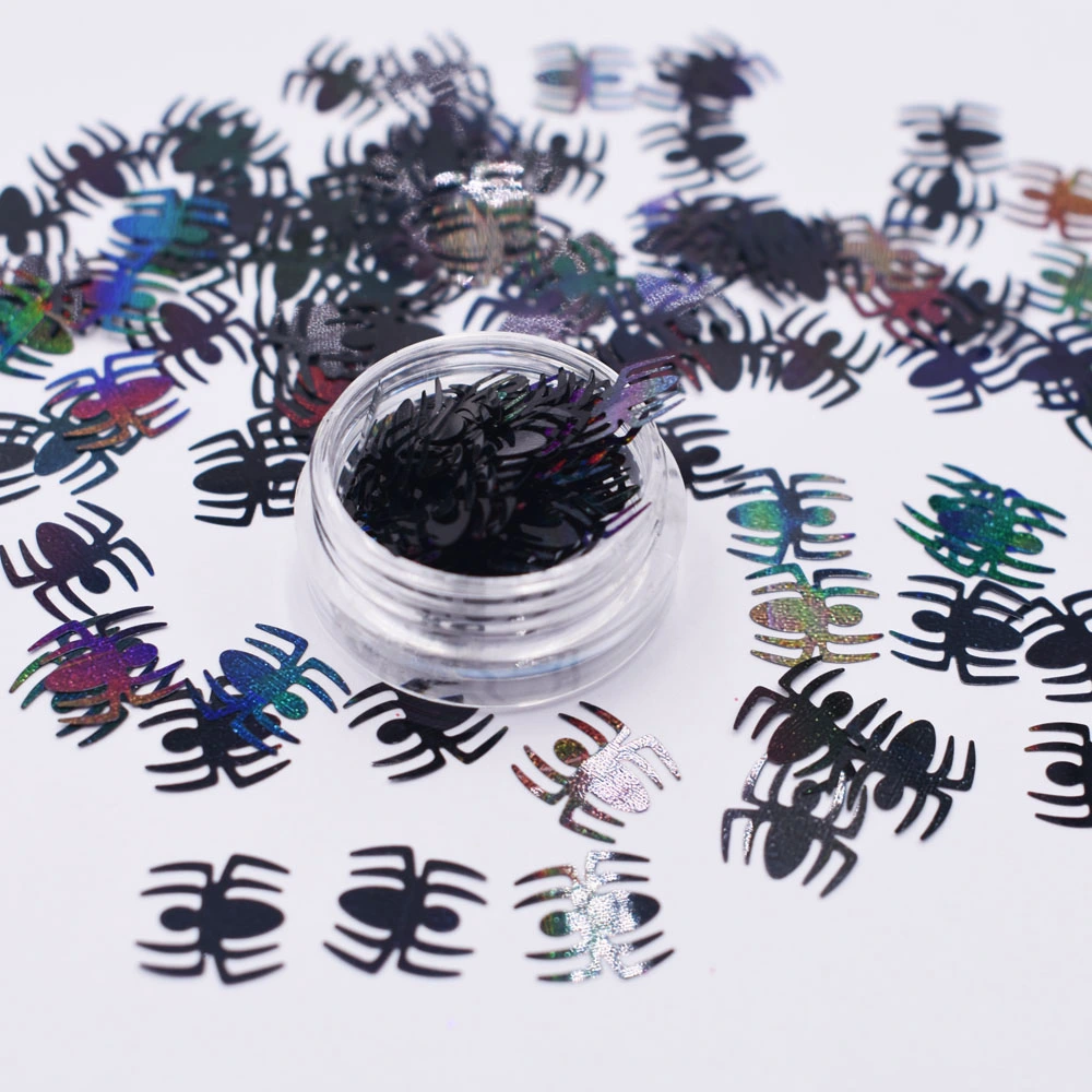 Spiders - Glitter Shapes Chunky Glitter Mix | ES Vinyl & Craft Ltd
